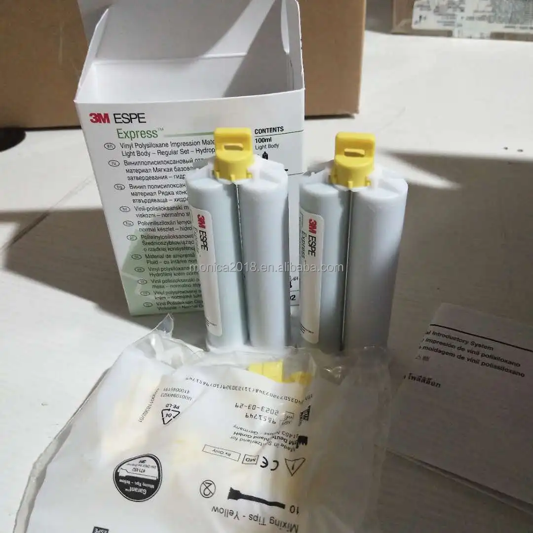 Dental Light Cure 3M ESPE Express Impression Material Light Body ...