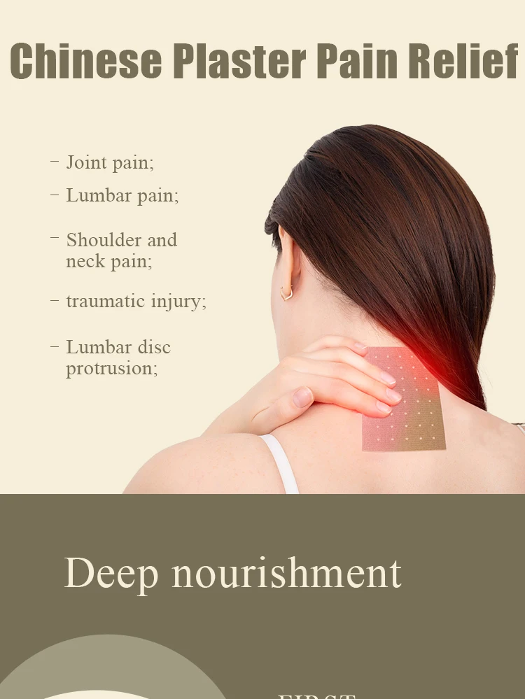 Chinese Plaster Pain Relief Herbal Healing Plaster For Back Bone Pain ...