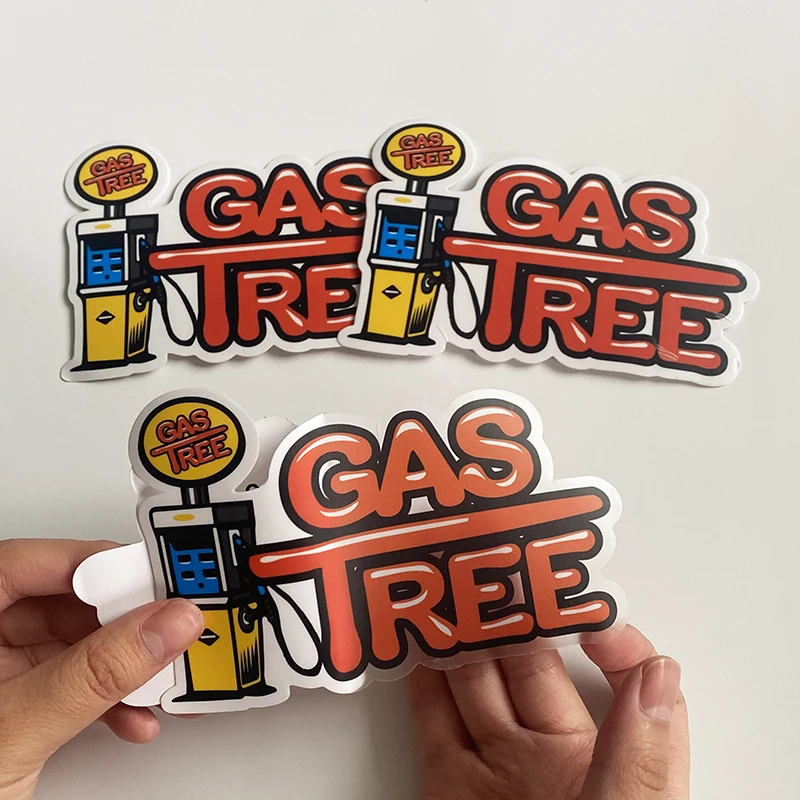 Custom Clear Vinyl Stickers - Waterproof & Transparent