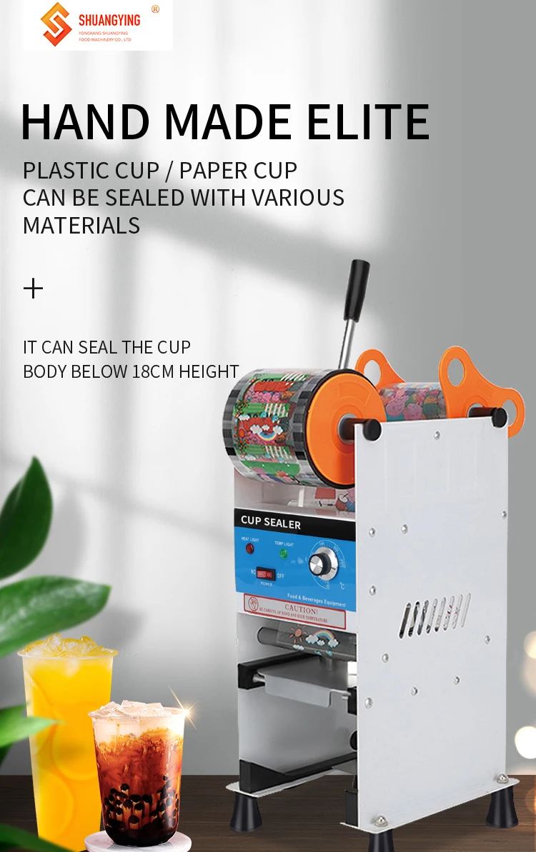Manual Cup Sealer - Efficient Plastic Cup Sealing Machine