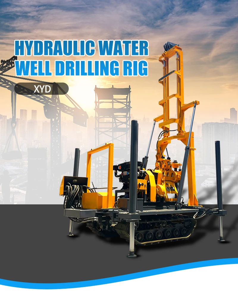 Geotechnical Drilling Rig 200m Geotechnical Sampling Portable Water ...