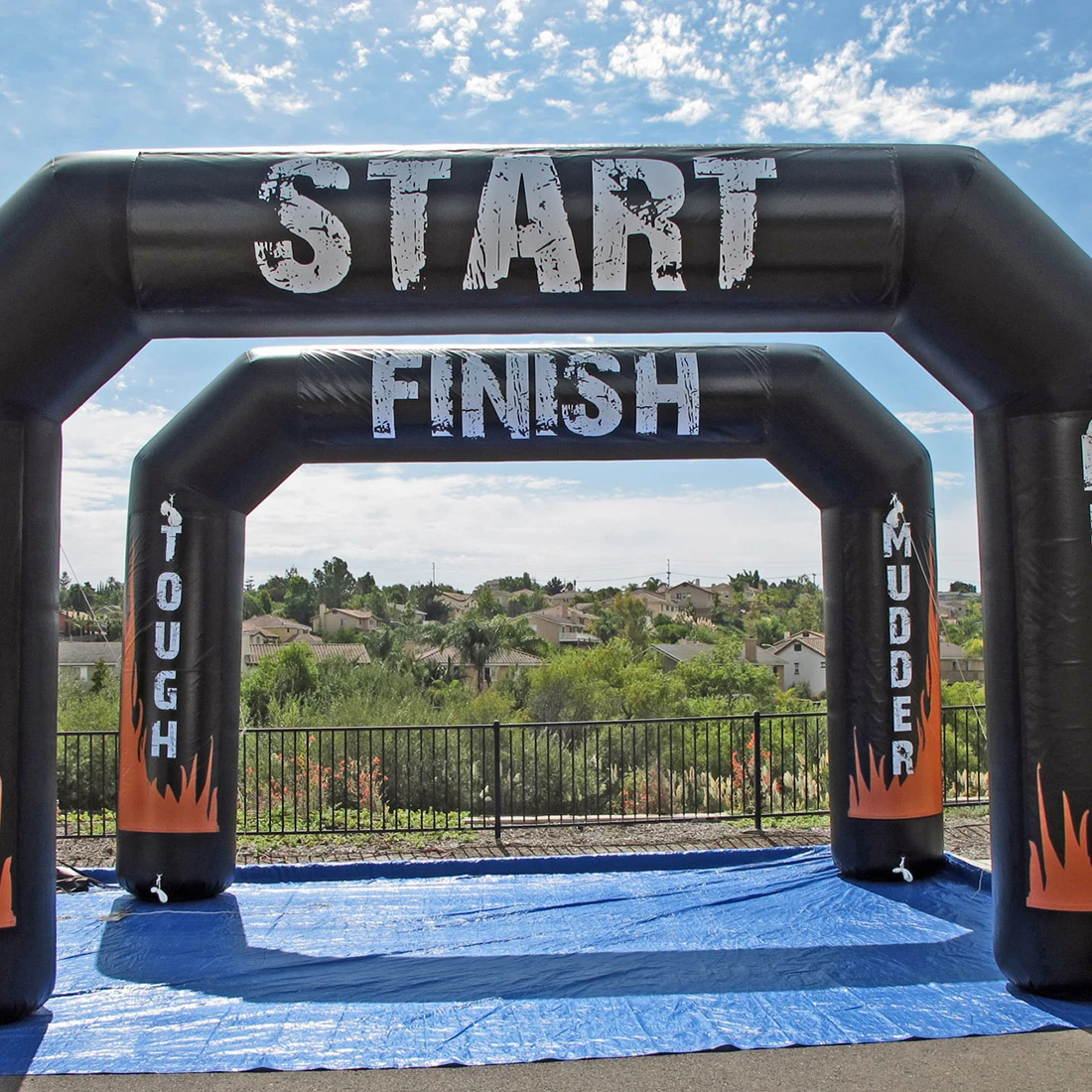 Customized Inflatable Arch Inflatable Gate Arch Inflatable Finish Line ...