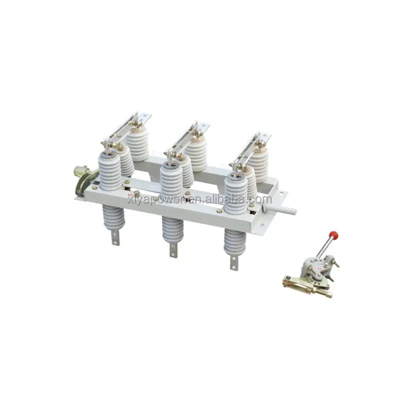 GN19 12c 3 phase 12kv 630A Indoor high voltage isolating disconnect switch