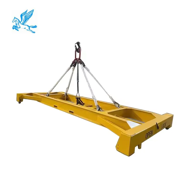 Tianma Payload 40ft Shipping Container Spreader Semi-Auto Lifting Beams ...