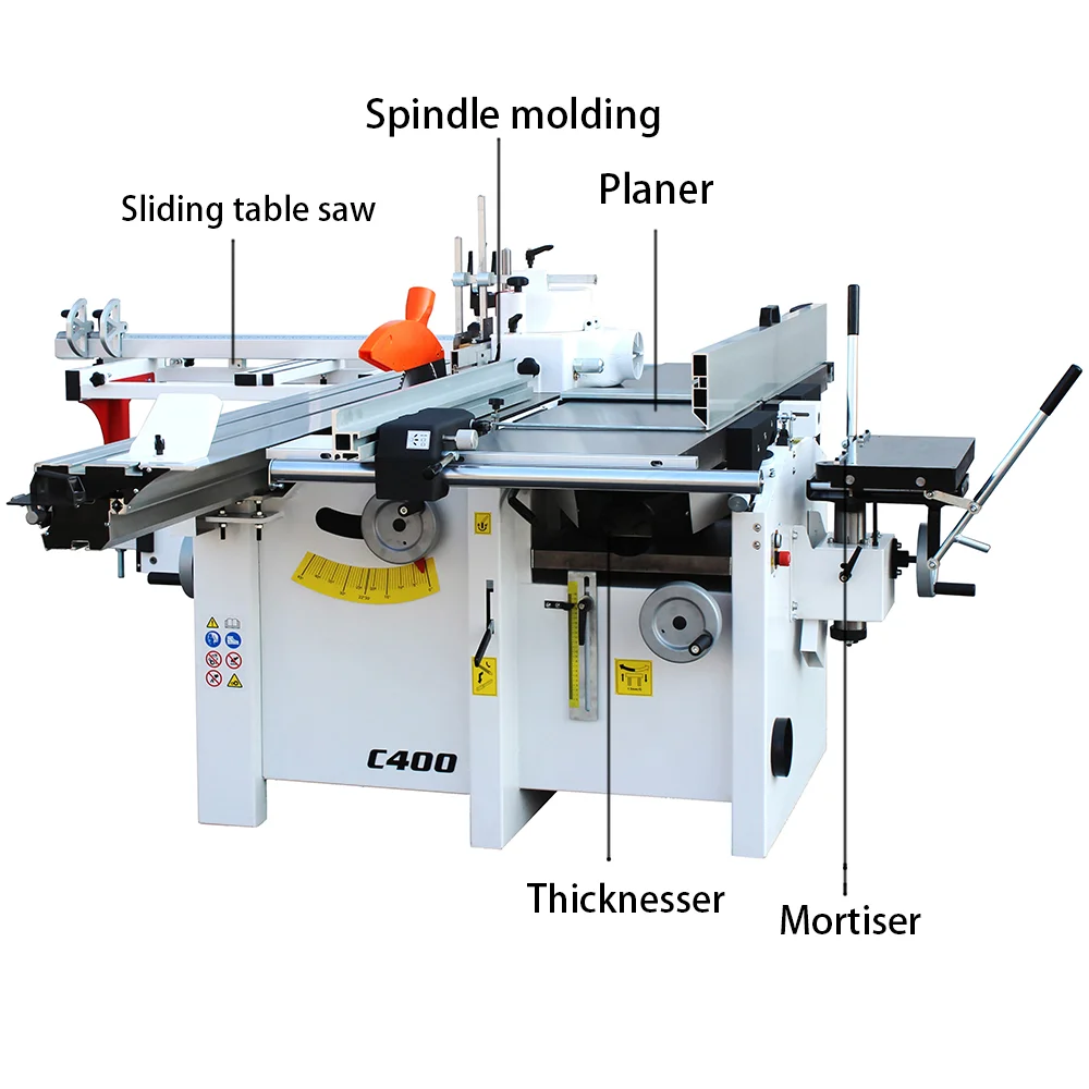 Multi-Function Woodworking Machine for Furniture Making - 4 HP, Easy ...