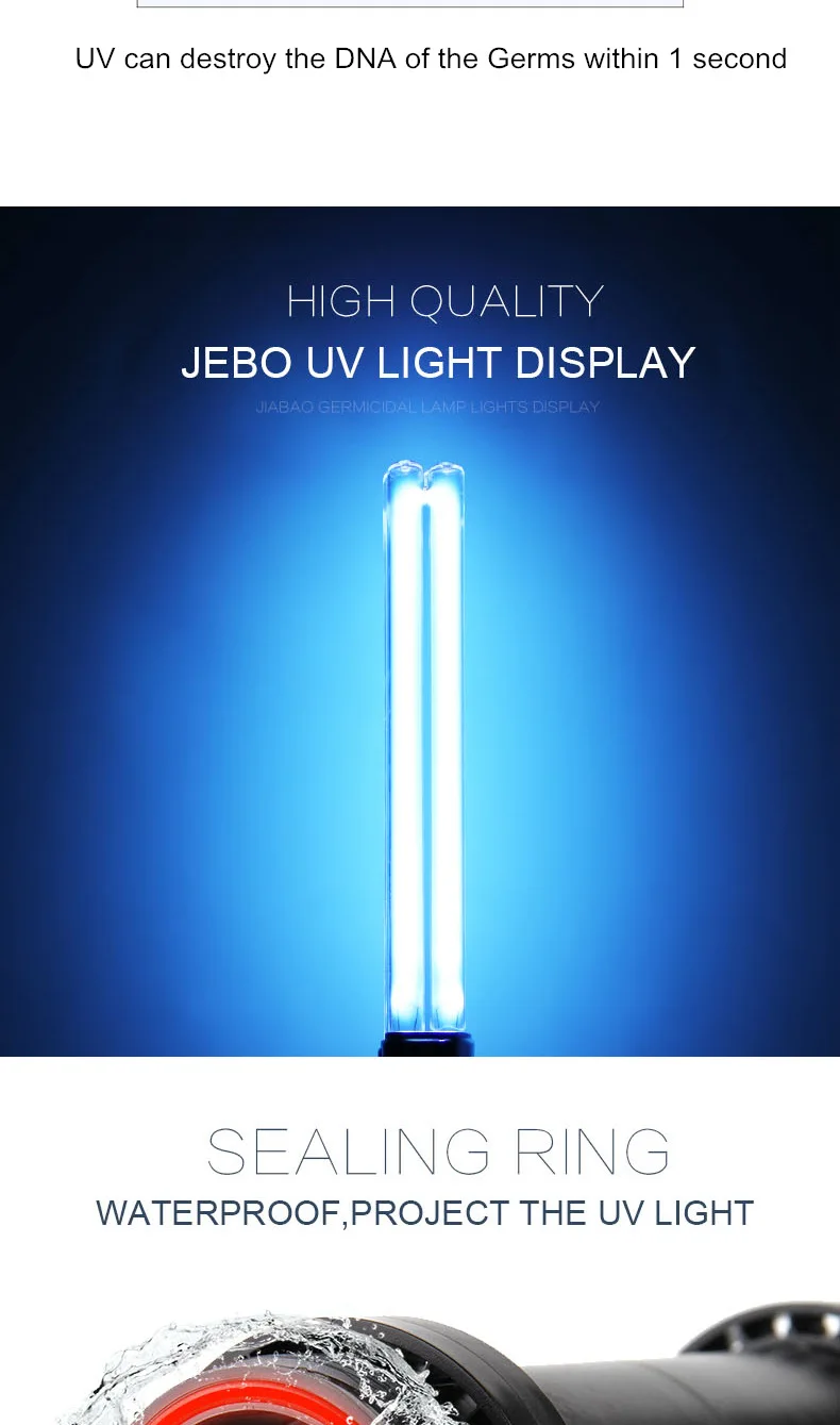 Uv Sterilizer Light Water Clarifier Lamp Ultraviolet Filter With Bulb ...