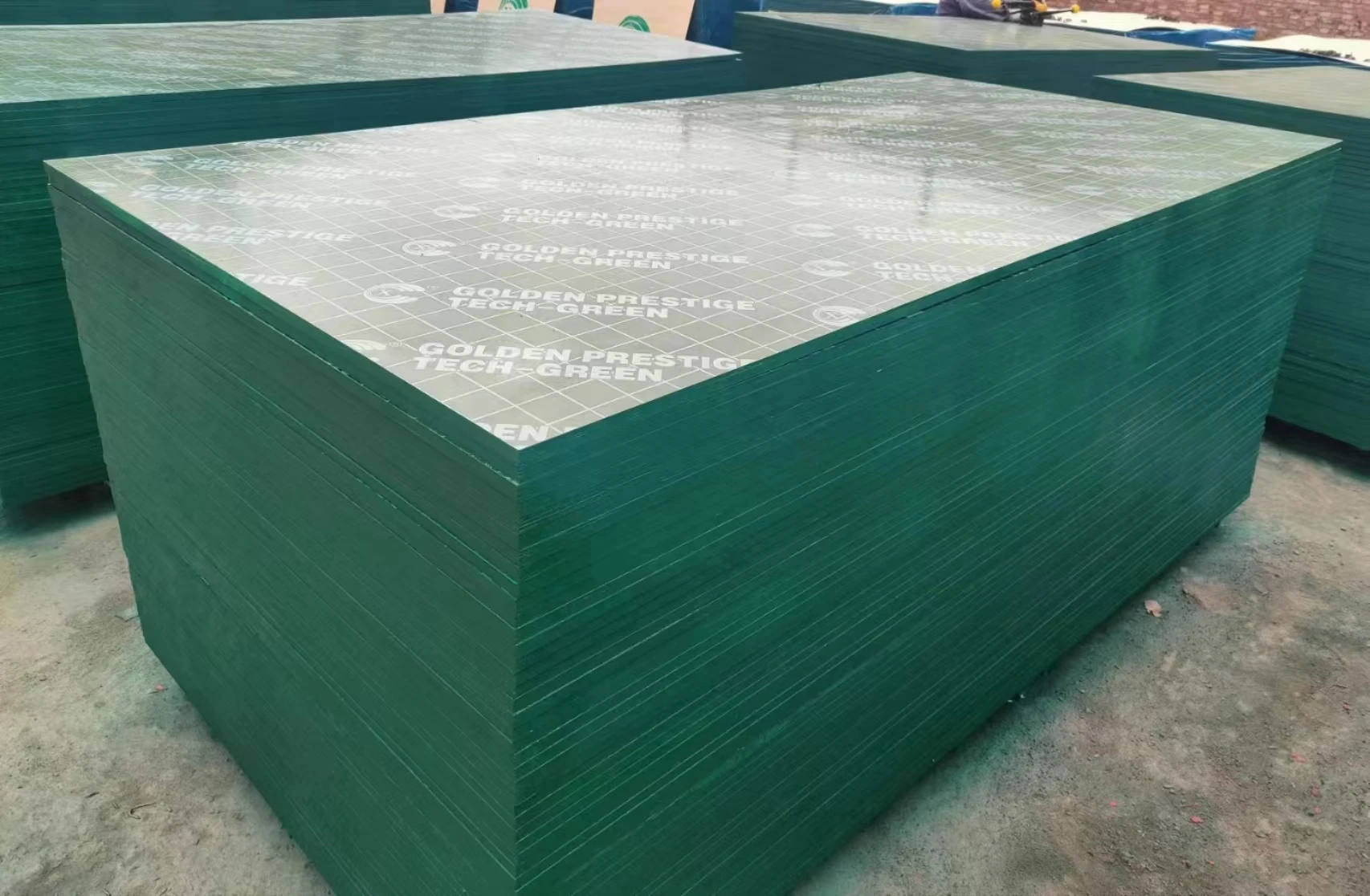 Phenolic Board Green Pp Plastic Formwork Plywood Sheet For Concrete ...