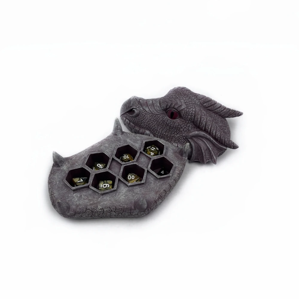 Resin Mythical Dragon Figurine DND Game Dices Holder| Alibaba.com