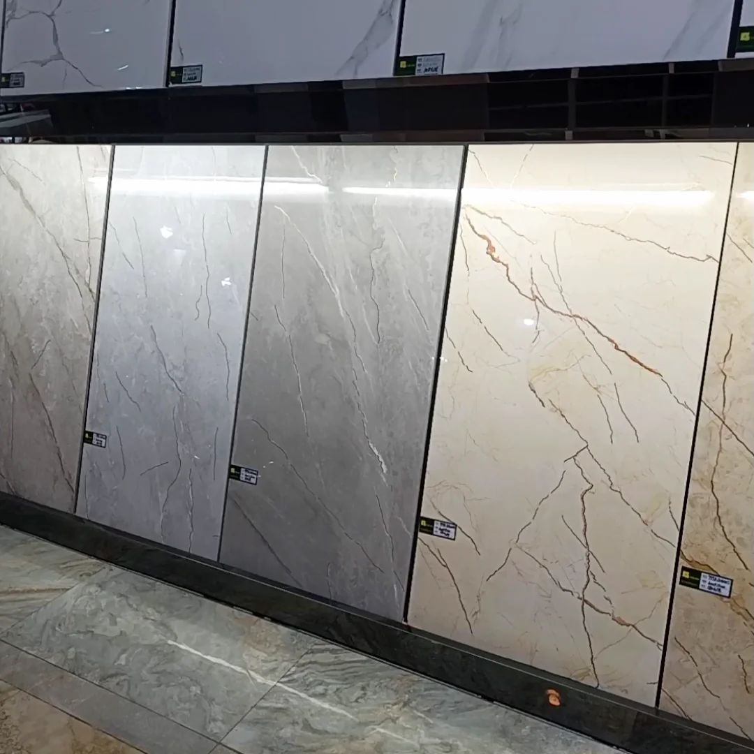 Latest Marble Design 600x1200mm Apartment Glossy Porcelain Glazed ...
