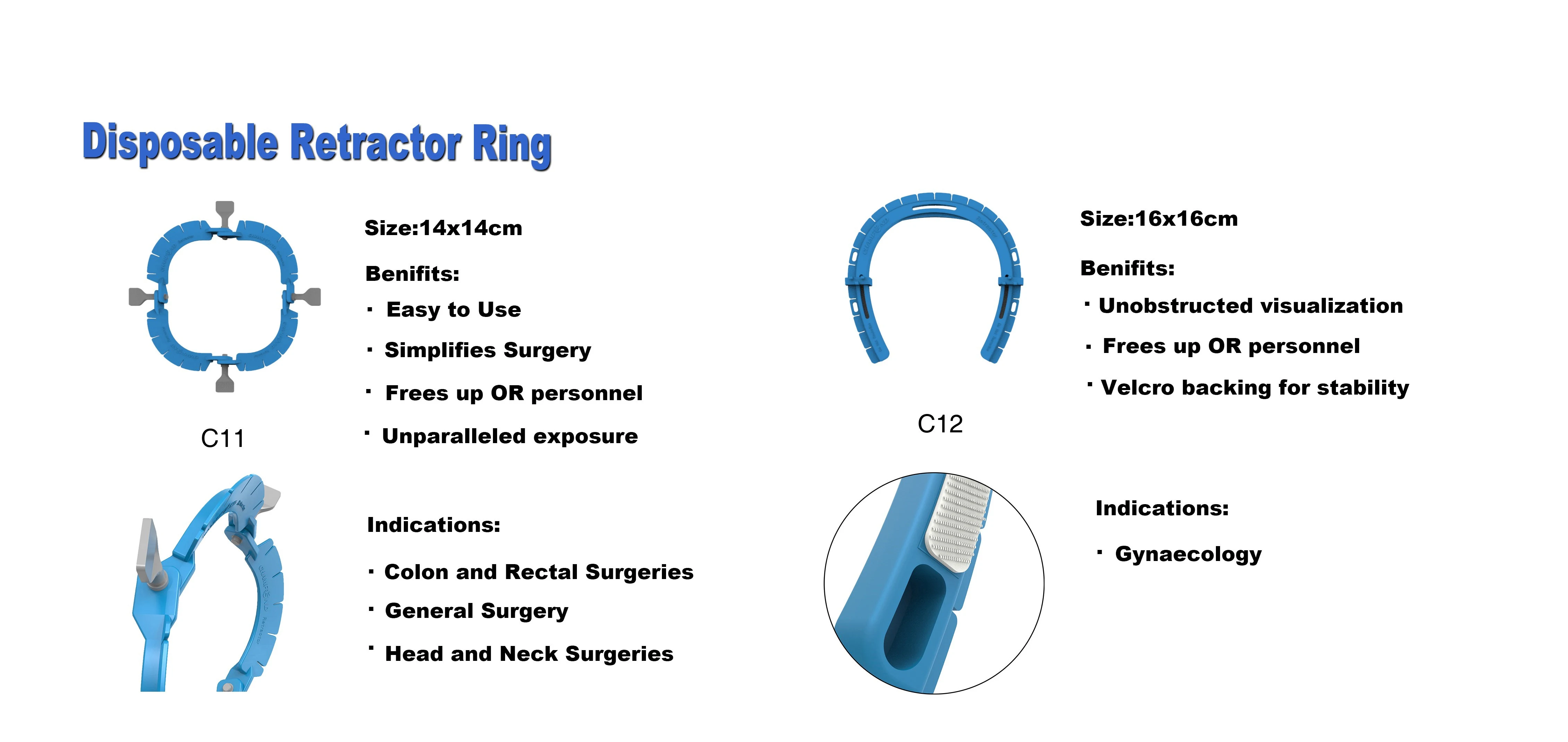 Anorectal Gynecology Equipment Disposable Surgical Retractor System ...