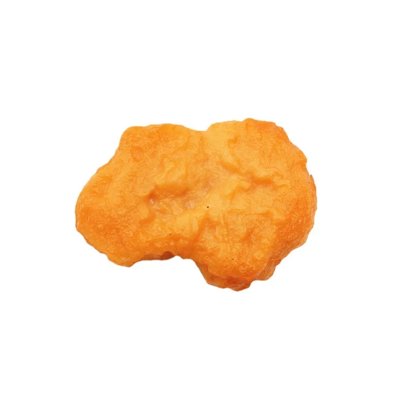 Simulate Artificial Faux Food Realistic Fried Chicken Nugget Model for ...