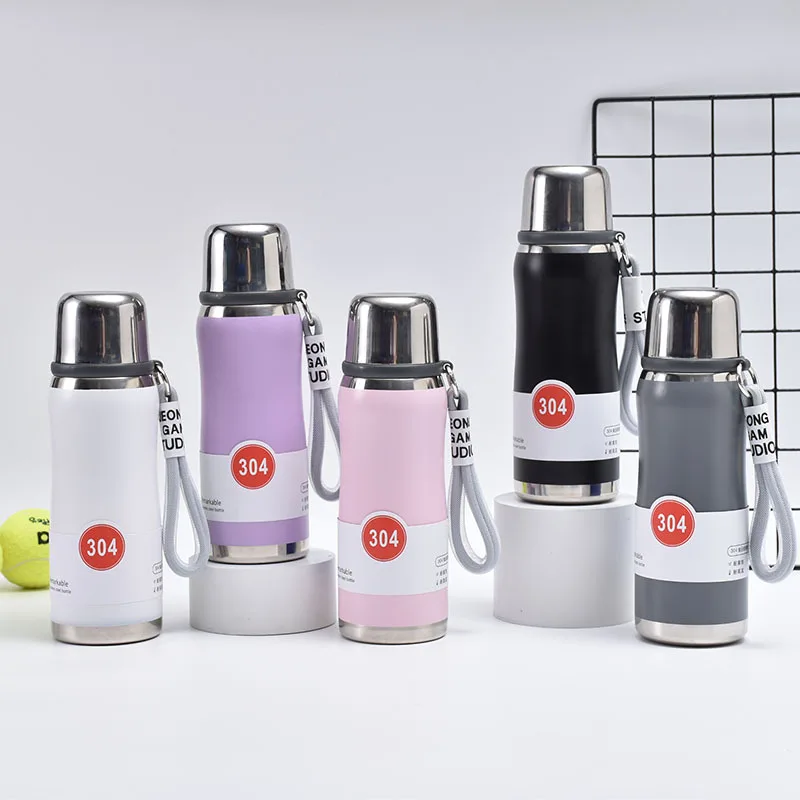 700ml/23oz Bullet Thermos Bottle 316 Stainless Steel Large Capacity Unisex Sports Chaud Camping ...