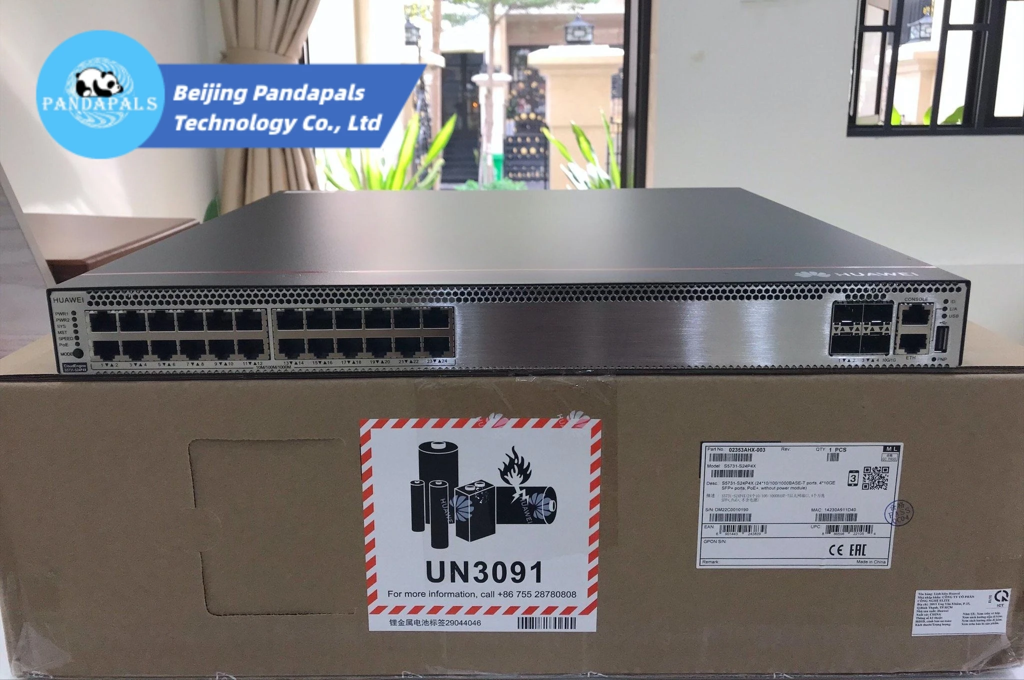 Huaweis Cloudengine S5731-S24P4X Switch - 24 Port Gigabit