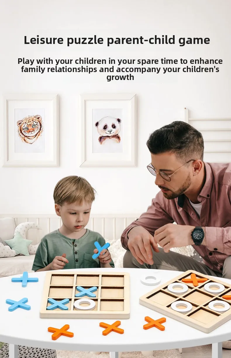 XO Chess Well-Shaped Continuous Watching Puzzle Game for Two ...