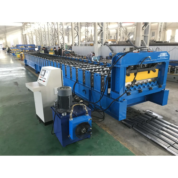 Galvanized Steel Roofing Sheet Press Machine Corrugated Roof Sheet Roll ...