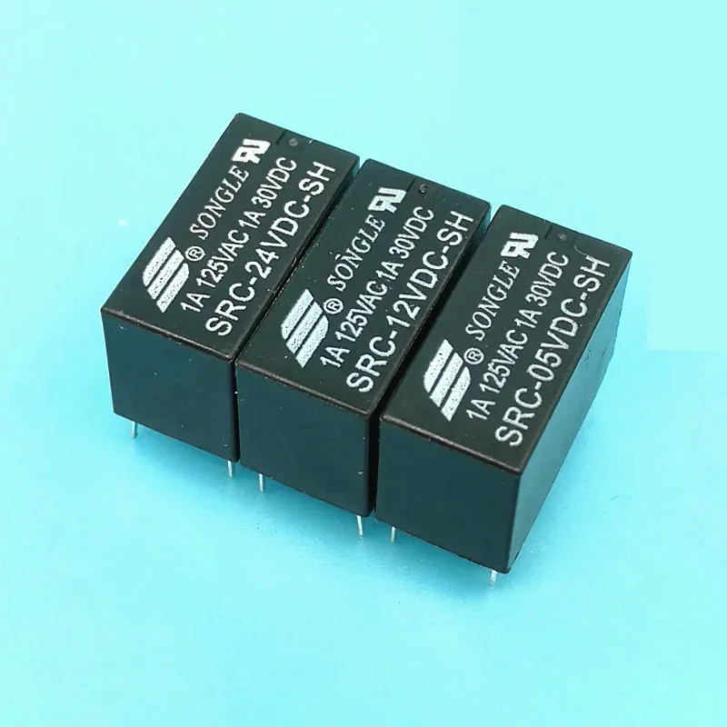 SONGLE Annunciator relay SRC-24VDC-SL-2C 1A 125AVC 1A 35DVC 0.36W ...