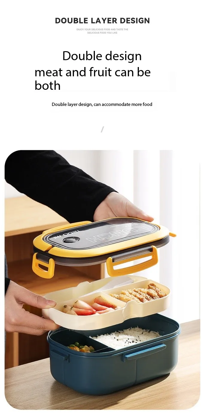 Cute Lunch Box For Kids Compartments Microwave Bento Lunchbox Children ...