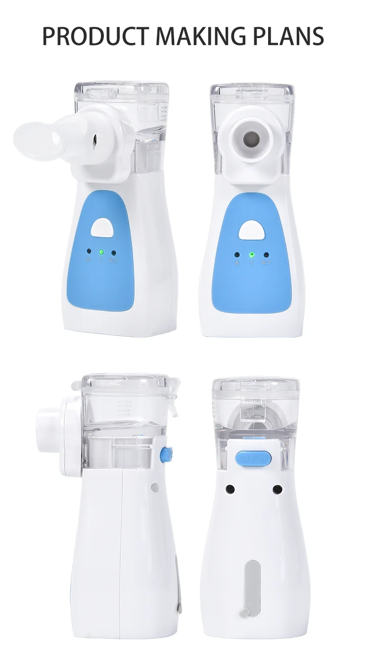 Portable Kids Nebulizer Ultrasonic Mesh Atomizer Nebulizer Machine Baby ...