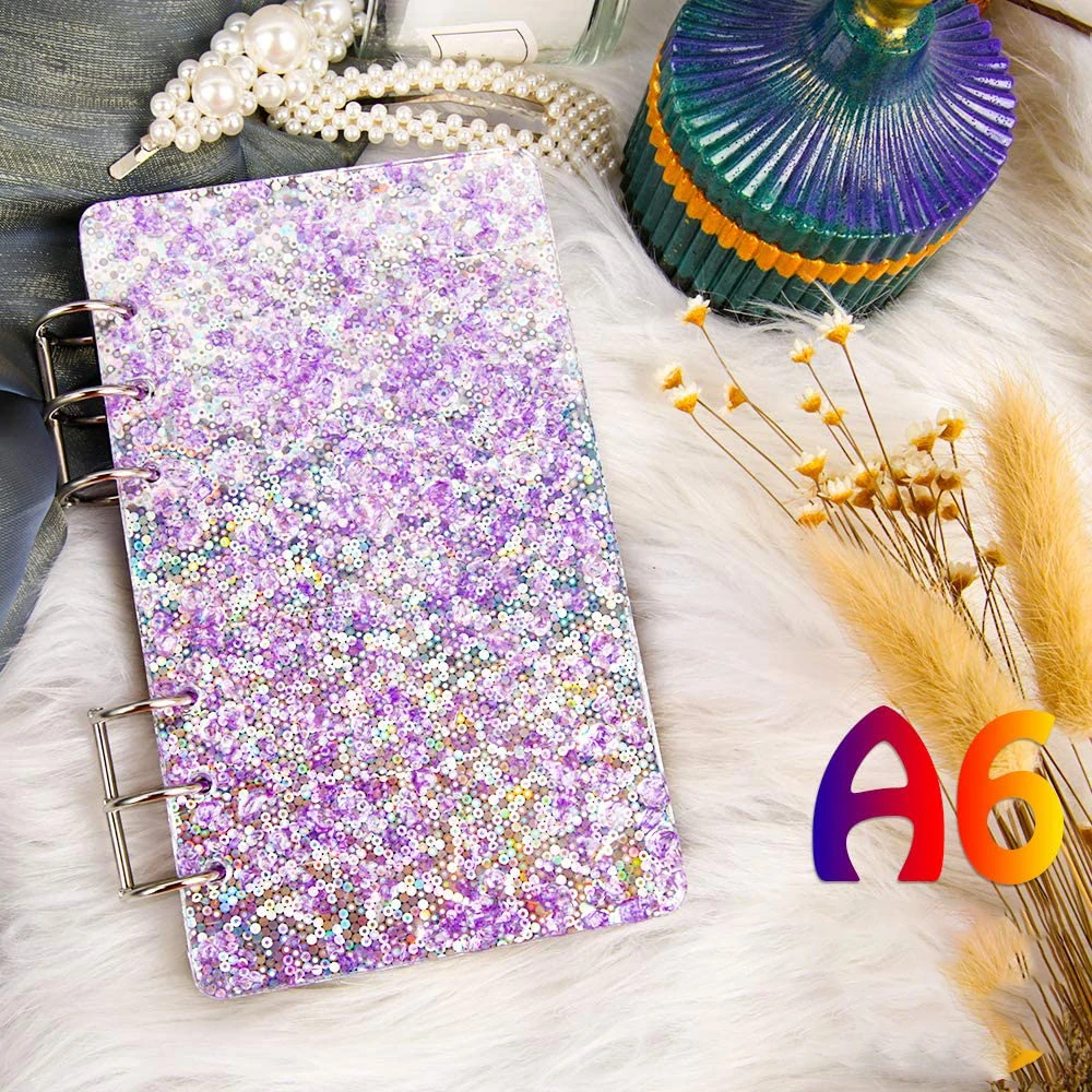 Large Notebook Cover Epoxy Resin Silicone Molds - DIY Kit