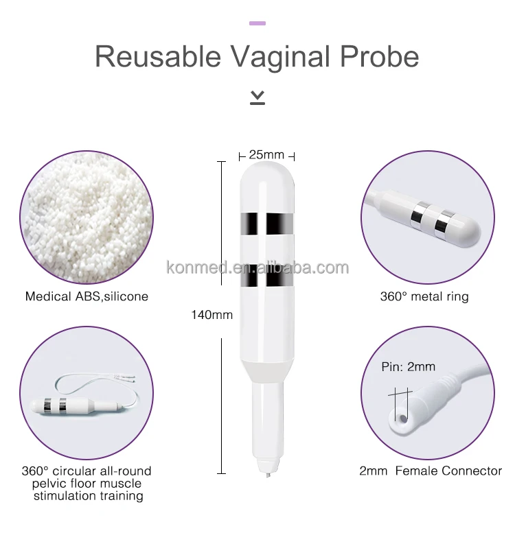 Pelvic Muscle Trainer - Low Frequency Stimulator for Incontinence