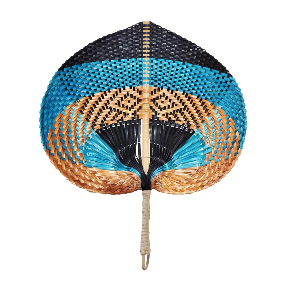 Factory Custom Wholesale Natural Bamboo Mini Hand Held Fan For Wedding ...