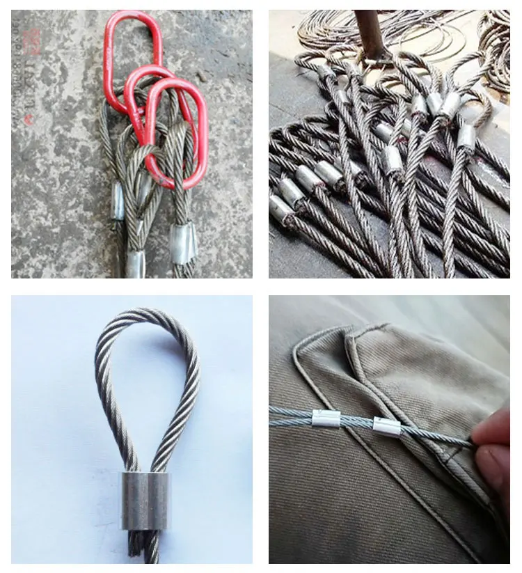 Din 3093 Wire Rope Aluminum Oval Sleeves - Buy Aluminium Ferrule Oval ...