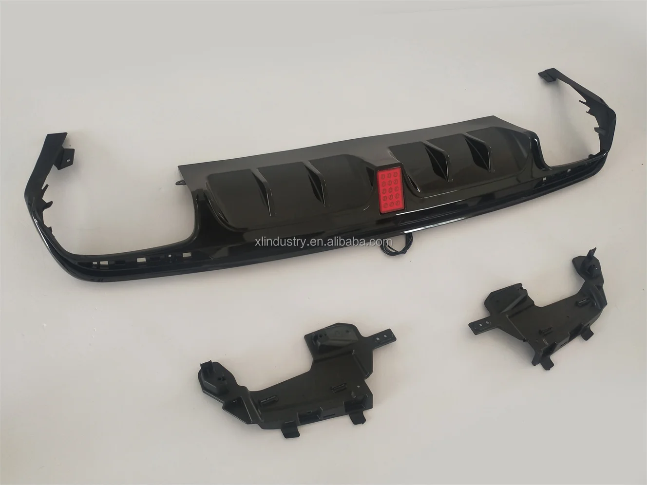 E63s Bra-bus Brs Car Bumper Body Kit Rear Diffuser With Exhaust Tail ...