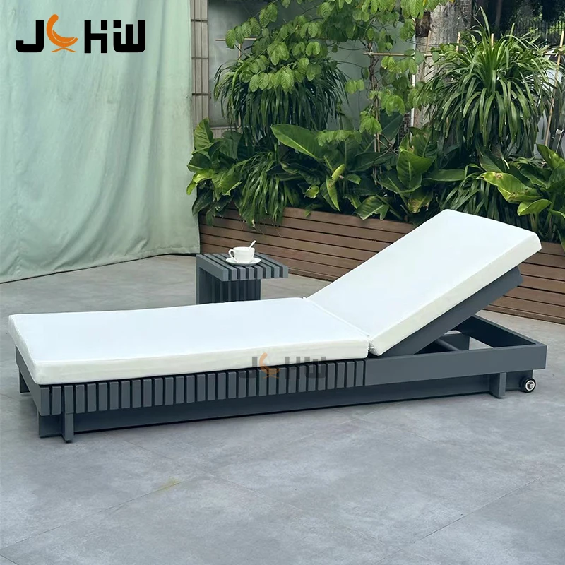 Modern Luxury Aluminum Patio Garden Sun Loungers