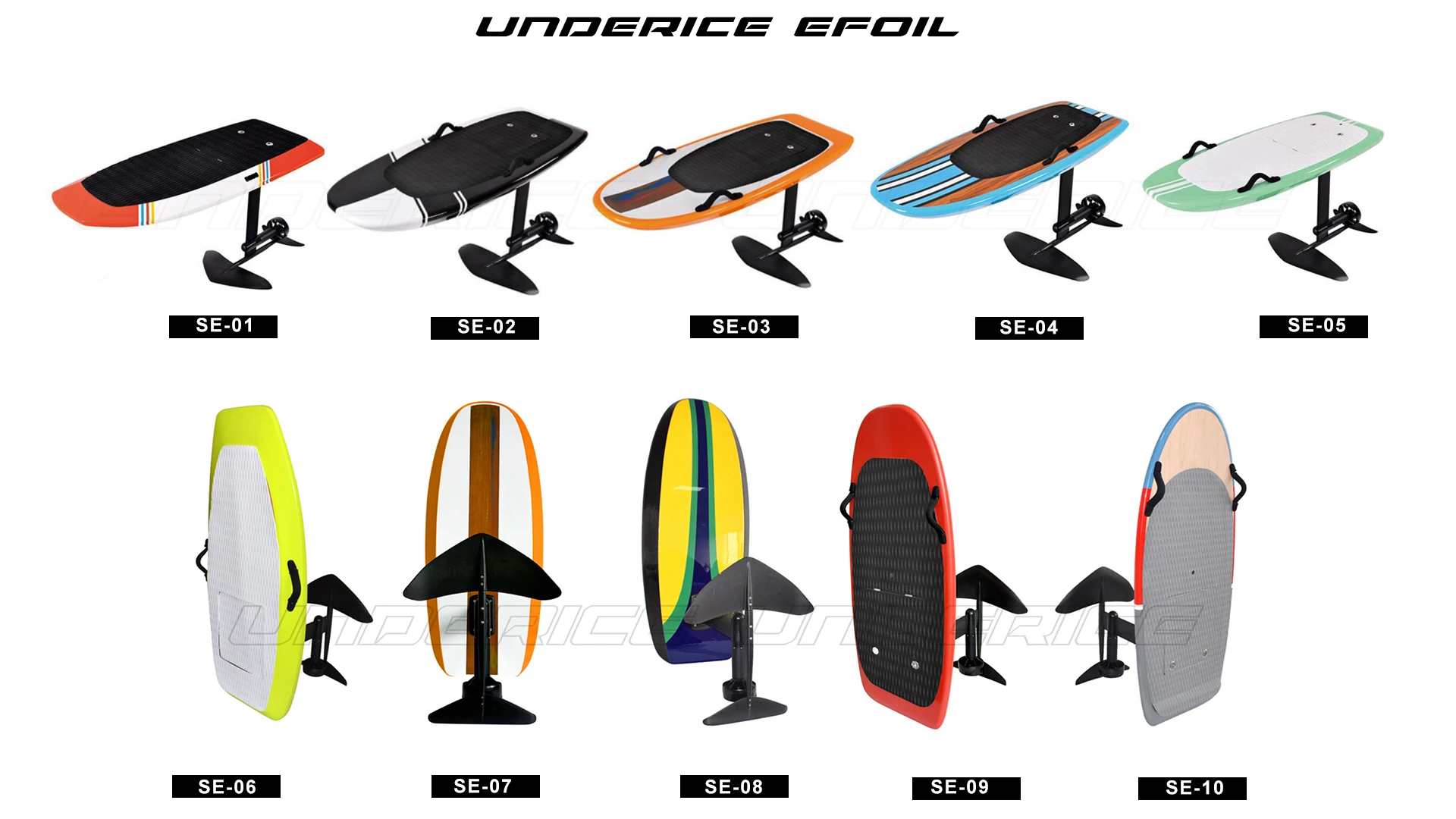 Black Efoil Electric Hydrofoil - Custom Surfboard Wholesale