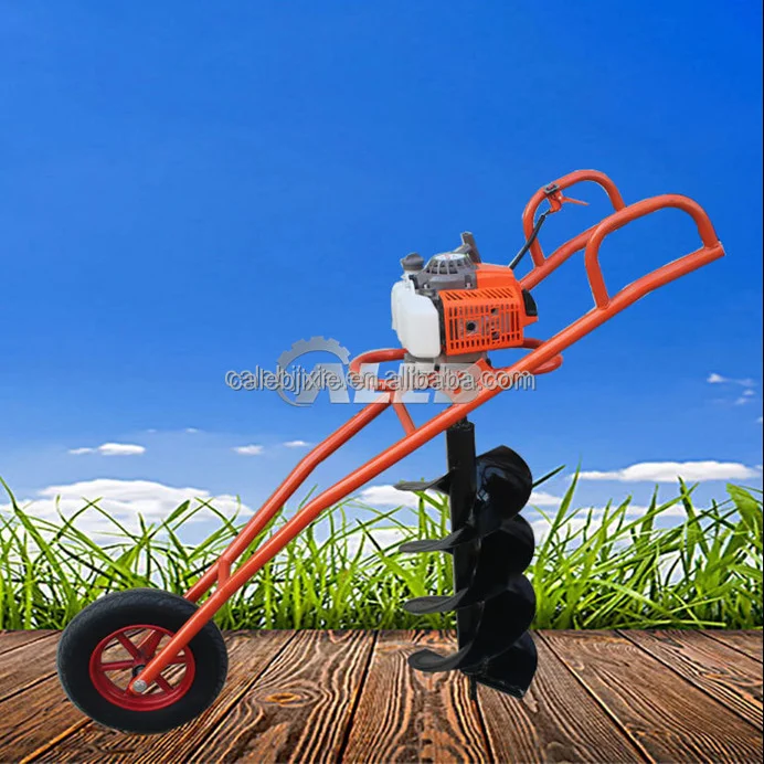 Gasoline Version of the Spiral Digging Machine - Durable & Efficient