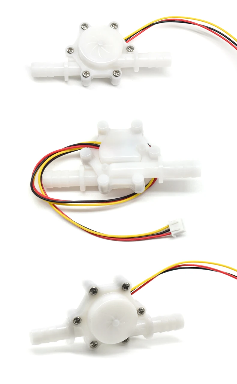 Pom Food Grade Water Flow Sensor Hall Water Flowmeter Sensor Switch ...