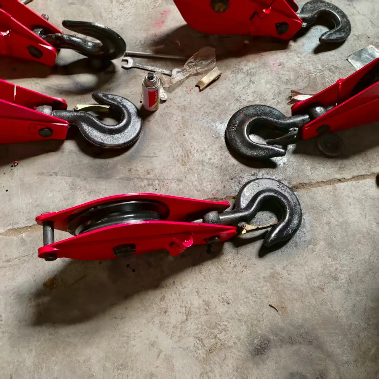 10 Ton Double Sheave Steel Pulley Block New Lifting Pulley for ...