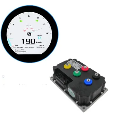 TFT Round Electric Motorcycle Meter with Customized UI and Lithium ...