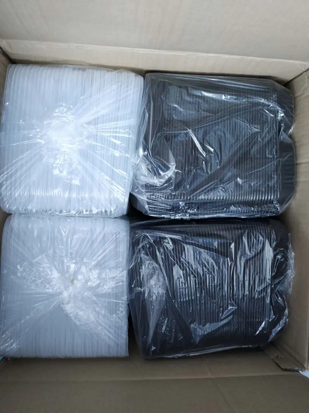 High Quality Rectangle Biodegradable Plastic Take Away Food Container With Lid - Buy ...