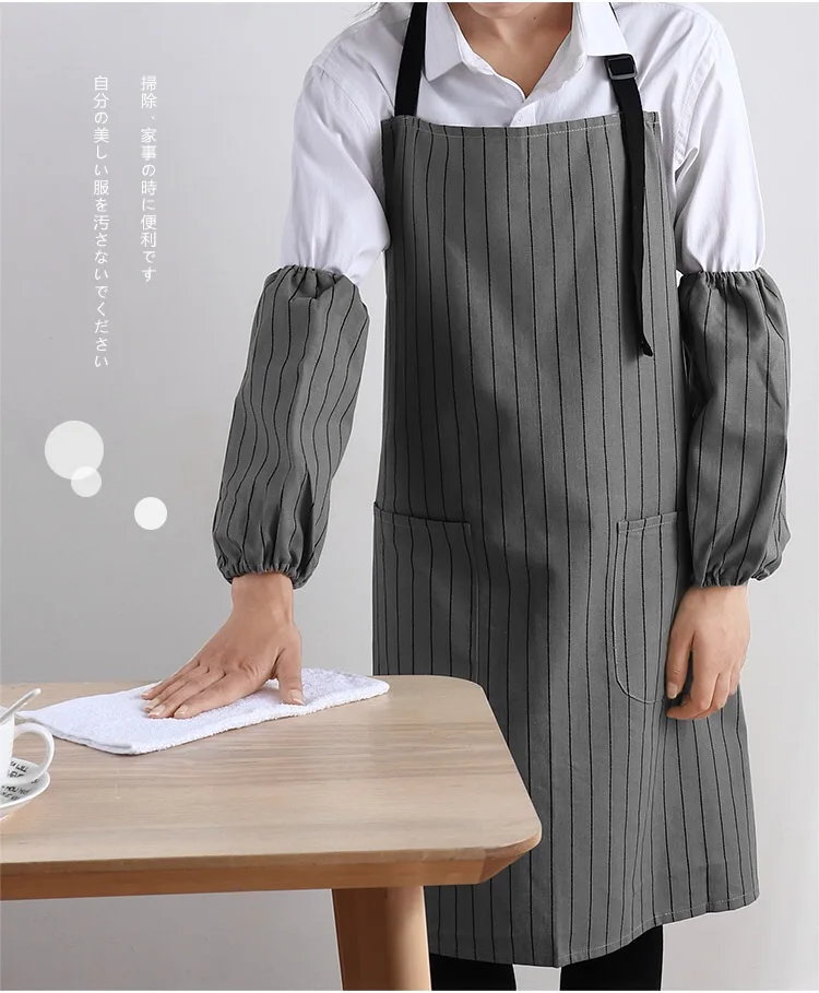 Eco-friendly 100% Cotton Dust Proof Painting Aprons For Kids With Nice ...