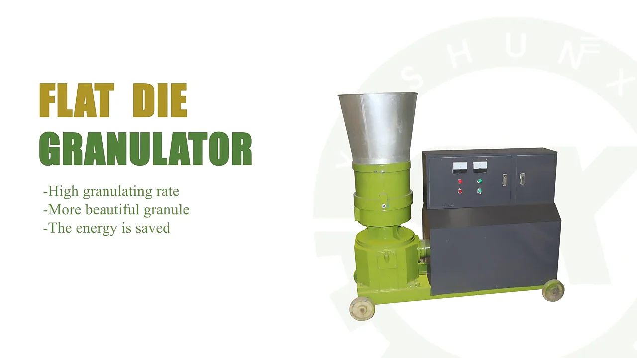Ysx Small Model Animal Feed Pelle Equipment - Buy Flat Die Granulator ...