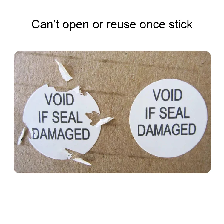 China Manufactory Sticker Paper Matte White Ultra Destructible Vinyl ...