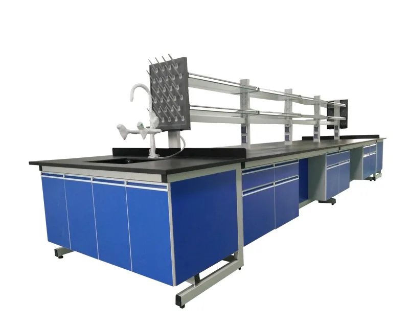 Lab072 Laboratory Benches With Storage Cabinets Chemical Resistance ...