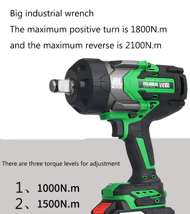 PROBON RB-826 Electric Wrench - 2100N.M Torque Power