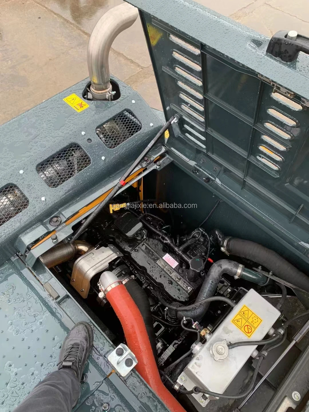 2023 Almost New Hyundai 150 Wheel Excavator Hyundai HW150 Digger ...