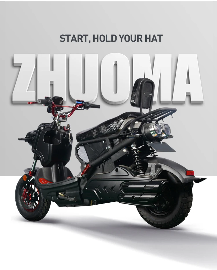 Eec Electric Scooter Zuma Turkey Style 72v Qs Motor Coc Registered In ...