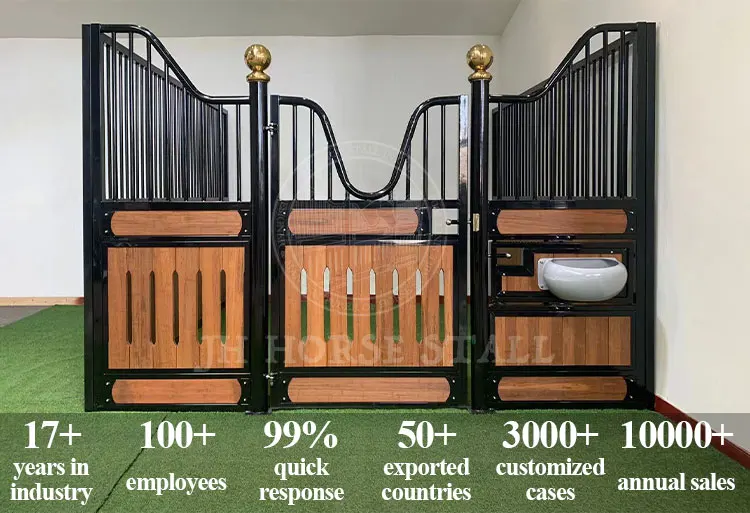 Luxury Miniature Steel Build Bamboo Horse Stable Panels Horse Stable ...