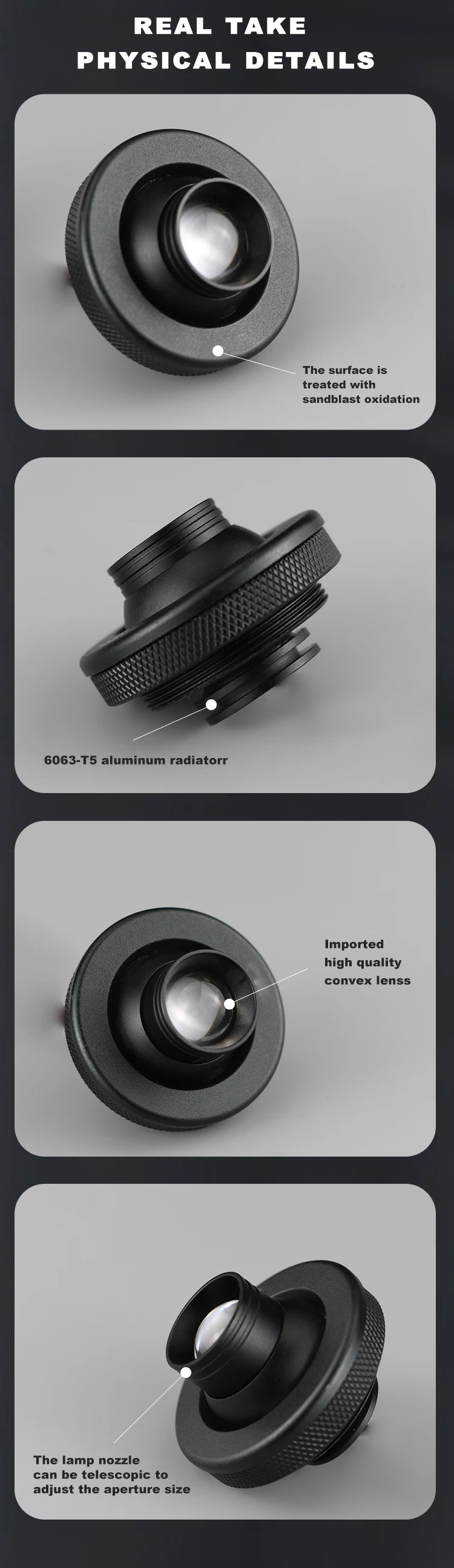 Recessed Multi-angle 1w Black Led Ceiling Spotlight (lc7269s) - Buy Led ...