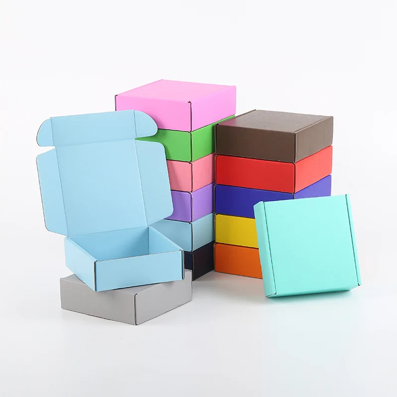 Luxury Custom Folding Corrugated Kraft Paper Carton Boxes