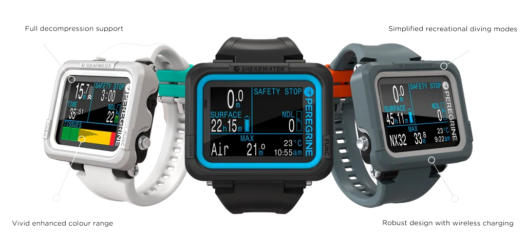 Shearwater Peregrine Dive Computer - Ultimate Scuba Watch