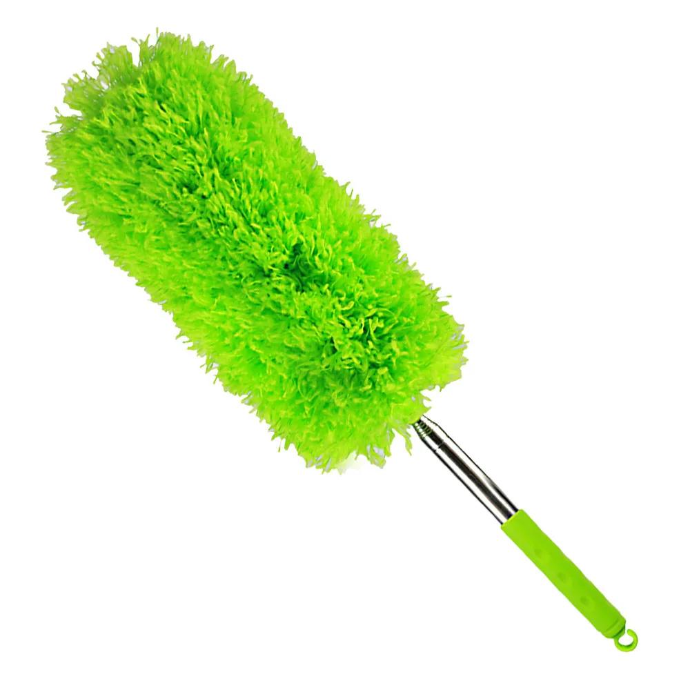 Customizable retractable stainless steel rod dust duster Cleaning tool ...