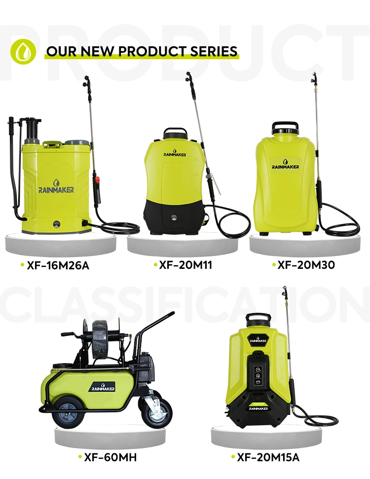 16 Liter Farm High Pressure Backpack Electric Sprayer