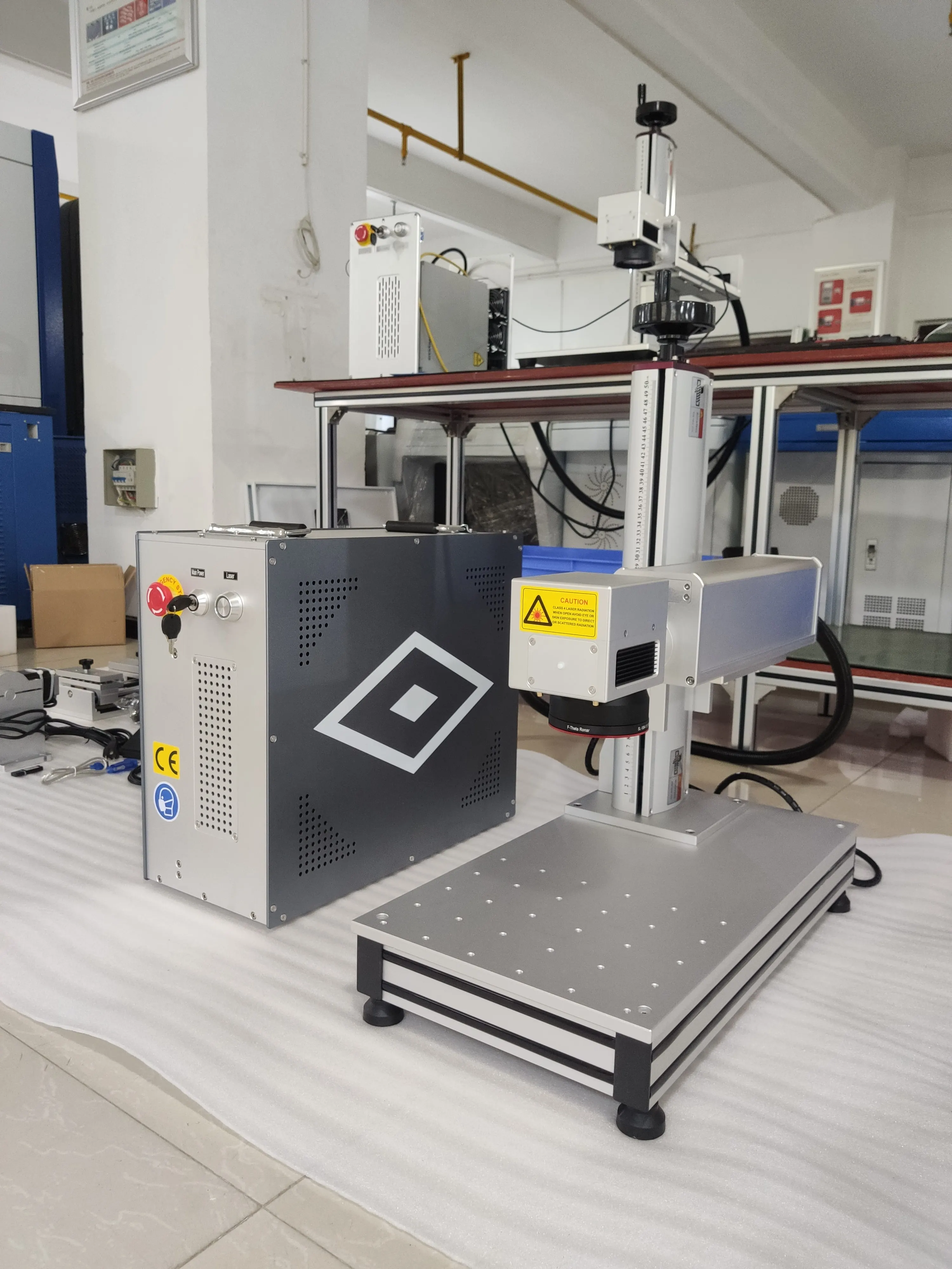 3d Galvo Scanner 3d Dynamic Deep Laser Engraving Machine 50w 60w 80w ...