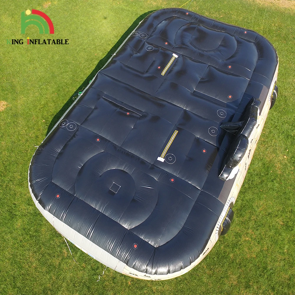 Inflatable Haunted House Maze - Terrifying Halloween Fun