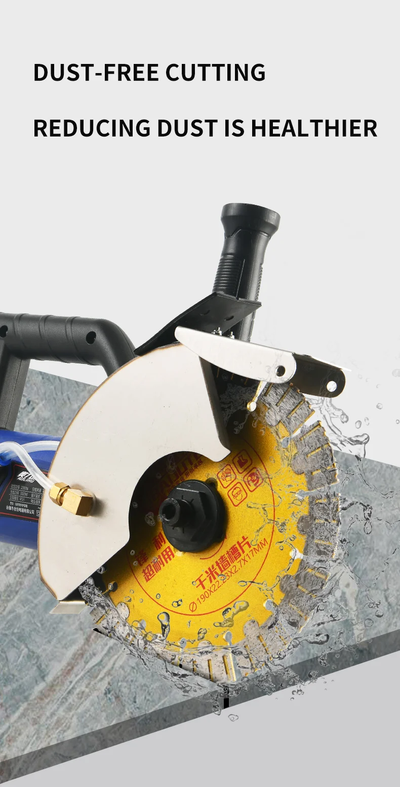 Factory Direct Portable Wall Chaser Saw Concrete Cutting Machine high ...